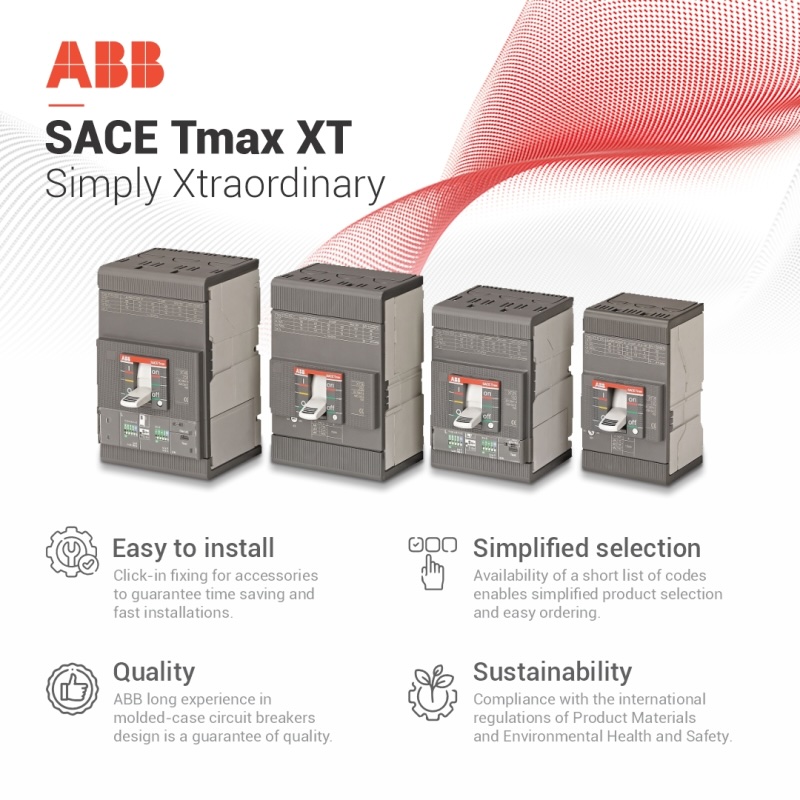 ABB XT5H 630 Ekip (TMA, LS/I, LSIG) 320A - 630A 3p 70kA, (MCCB) Tmax XT | Shopee Thailand