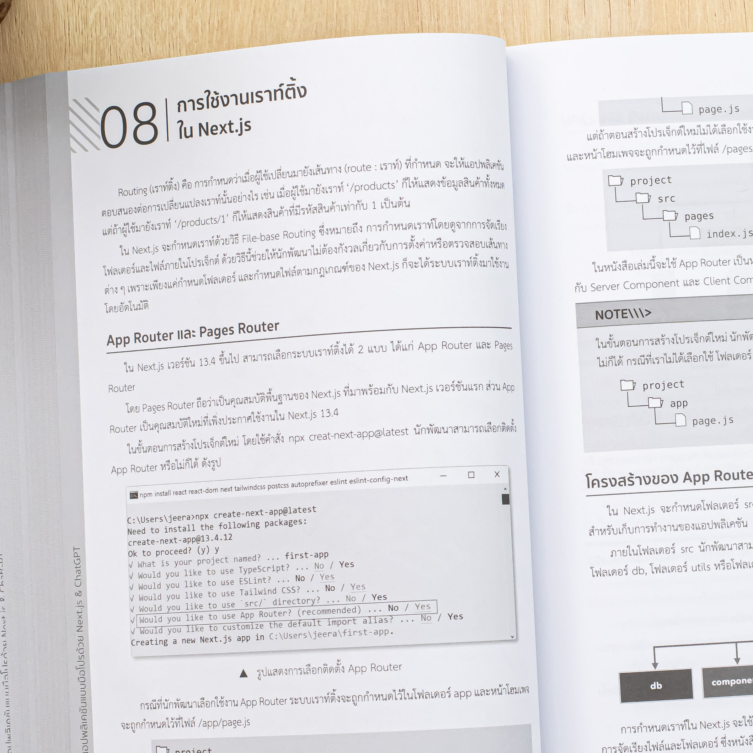 Thinkbeyond Book(ธิงค์บียอนด์ บุ๊คส์) หนังสือ สร้างแอปพลิเคชันแบบมือโปรด้วย Next.js & ChatGPT ...