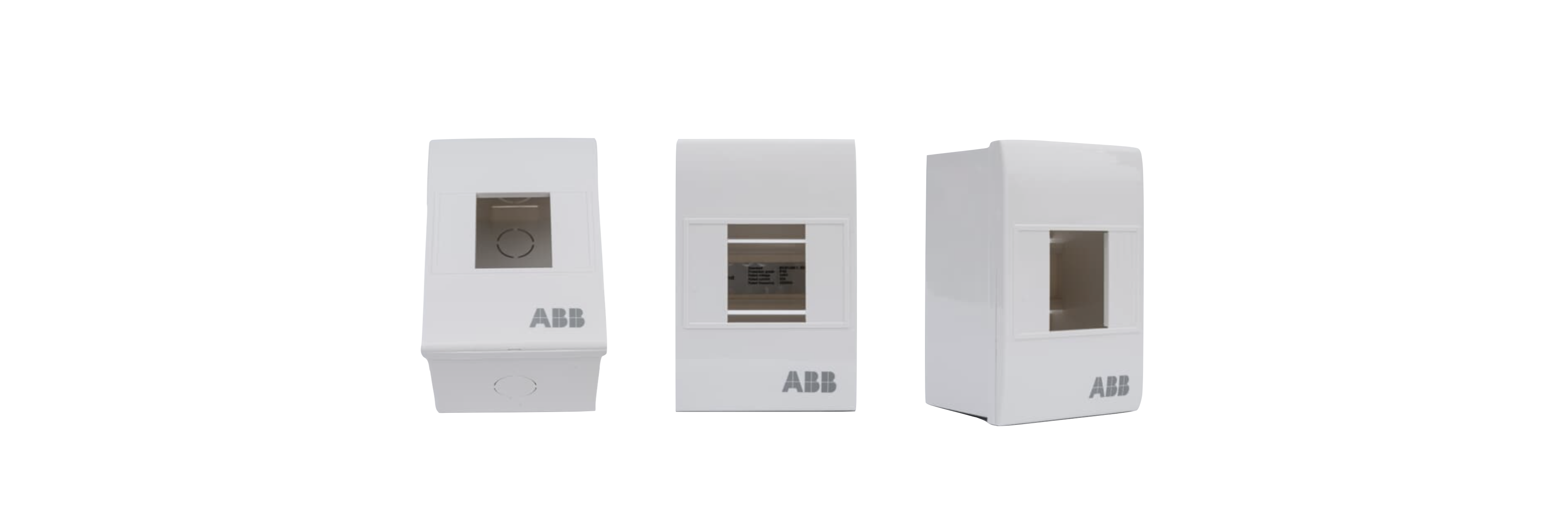 ABB กล่องใส่เบรกเกอร์ PSC102 ( 2ช่อง ) IP40 Consumer Unit Plastic Box ...