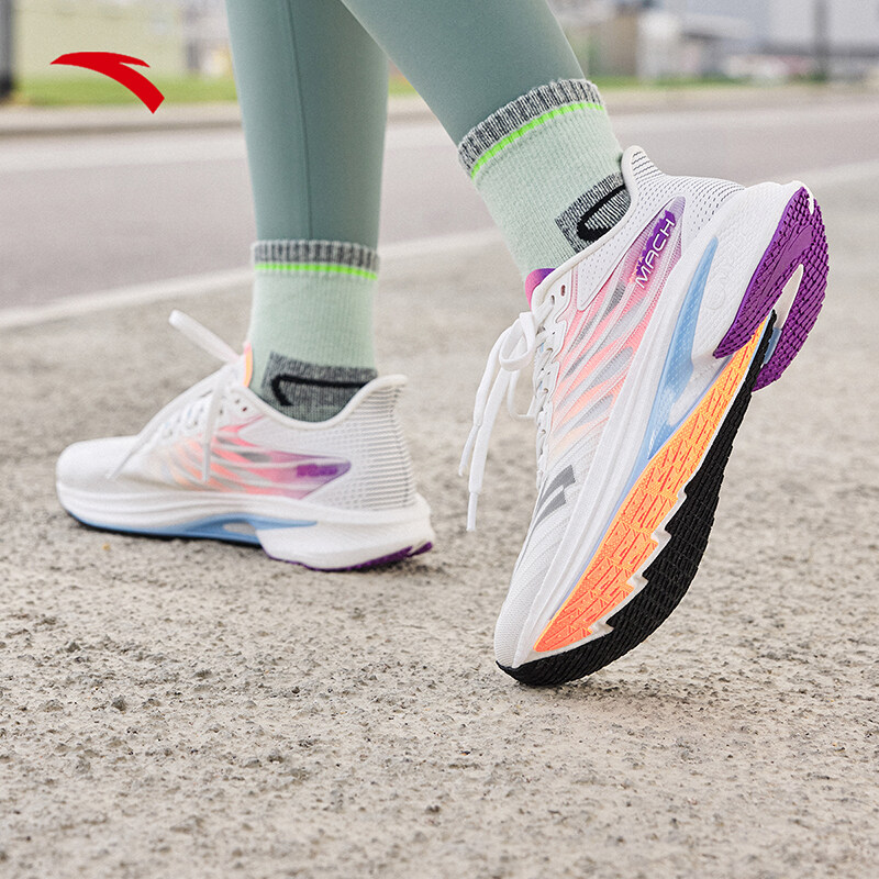 ANTA Mach 4 Women Running Shoes 1224A5583-1 Official Store | Shopee ...
