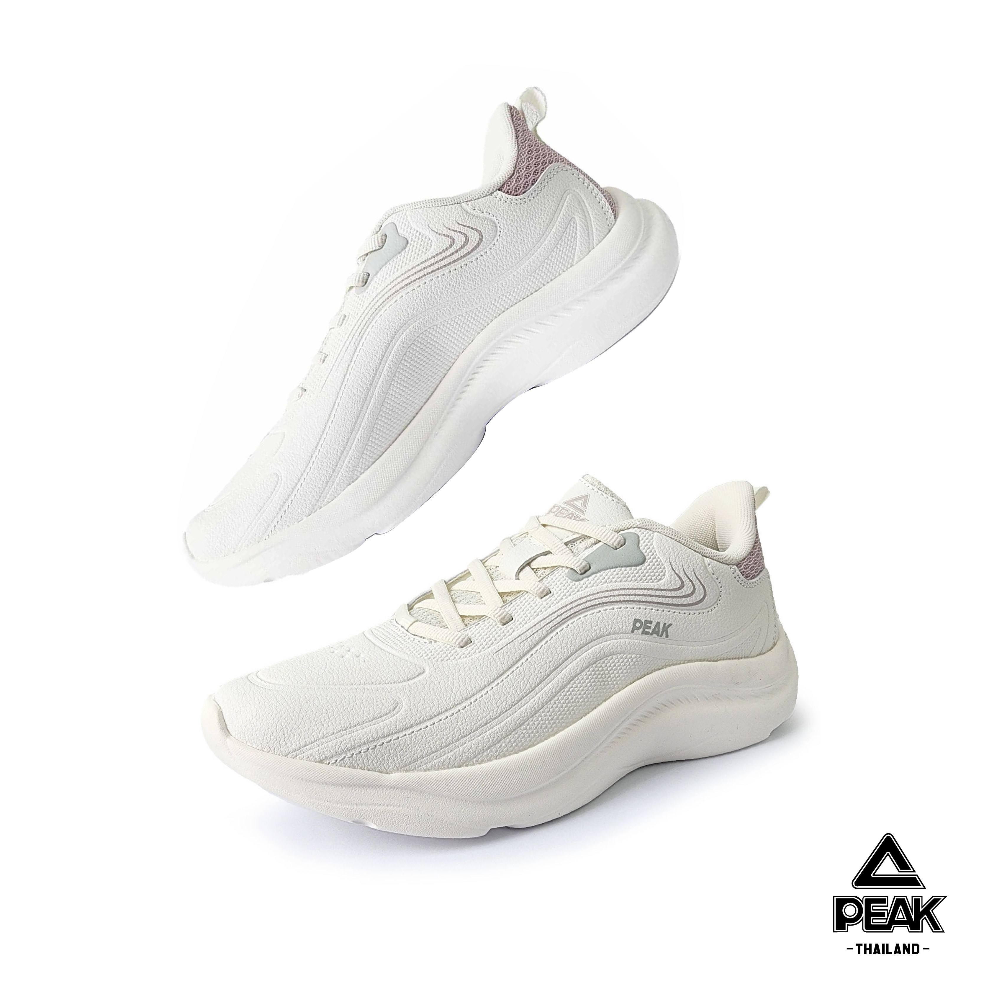 PEAK "Cozy Walk" E233597J E233598J รองเท้าผ้าใบ ลำลอง สำหรับเดิน ยืนนานๆ ใส่เดินเล่น ท่องเที่ยว ...