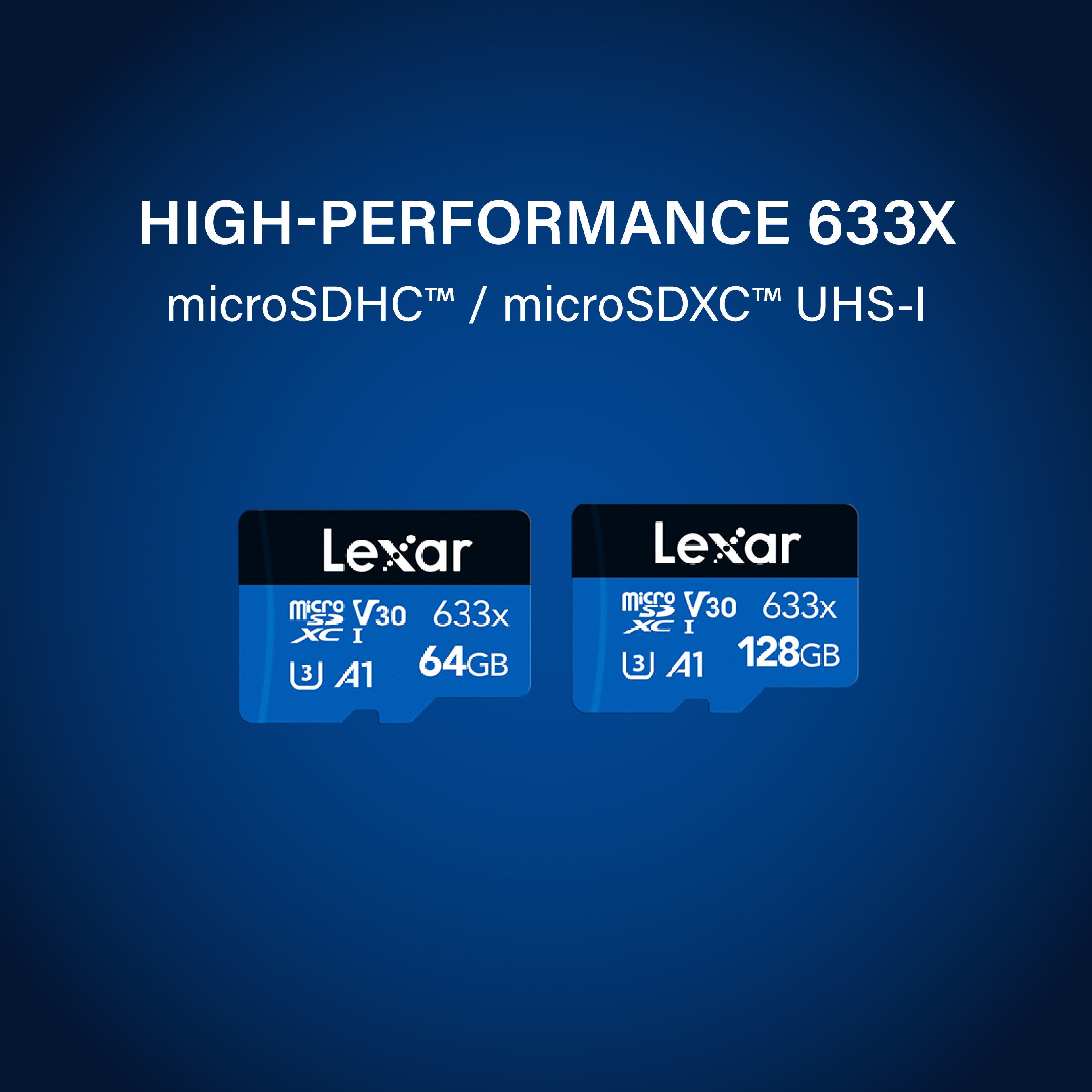 microSD Card Lexar® High-Performance 633x microSDHC™/microSDXC™ UHS-I | 64 GB (เมมโมรี่การ์ด ...
