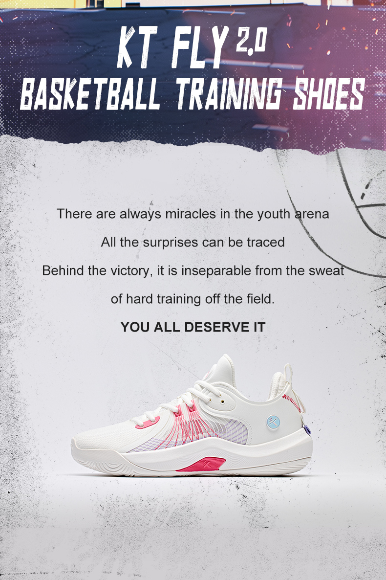 ANTA KT FLY 2.0 Men Basketball Shoes A-SHOCK รองเท้าบาสเก็ตบอลผู้ชาย ...