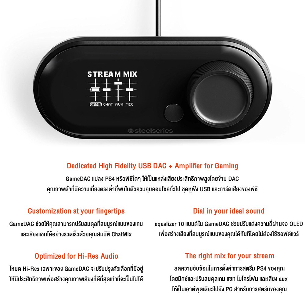 SteelSeries Arctis Pro + GameDAC Certified High-Res Gaming Audio System ...