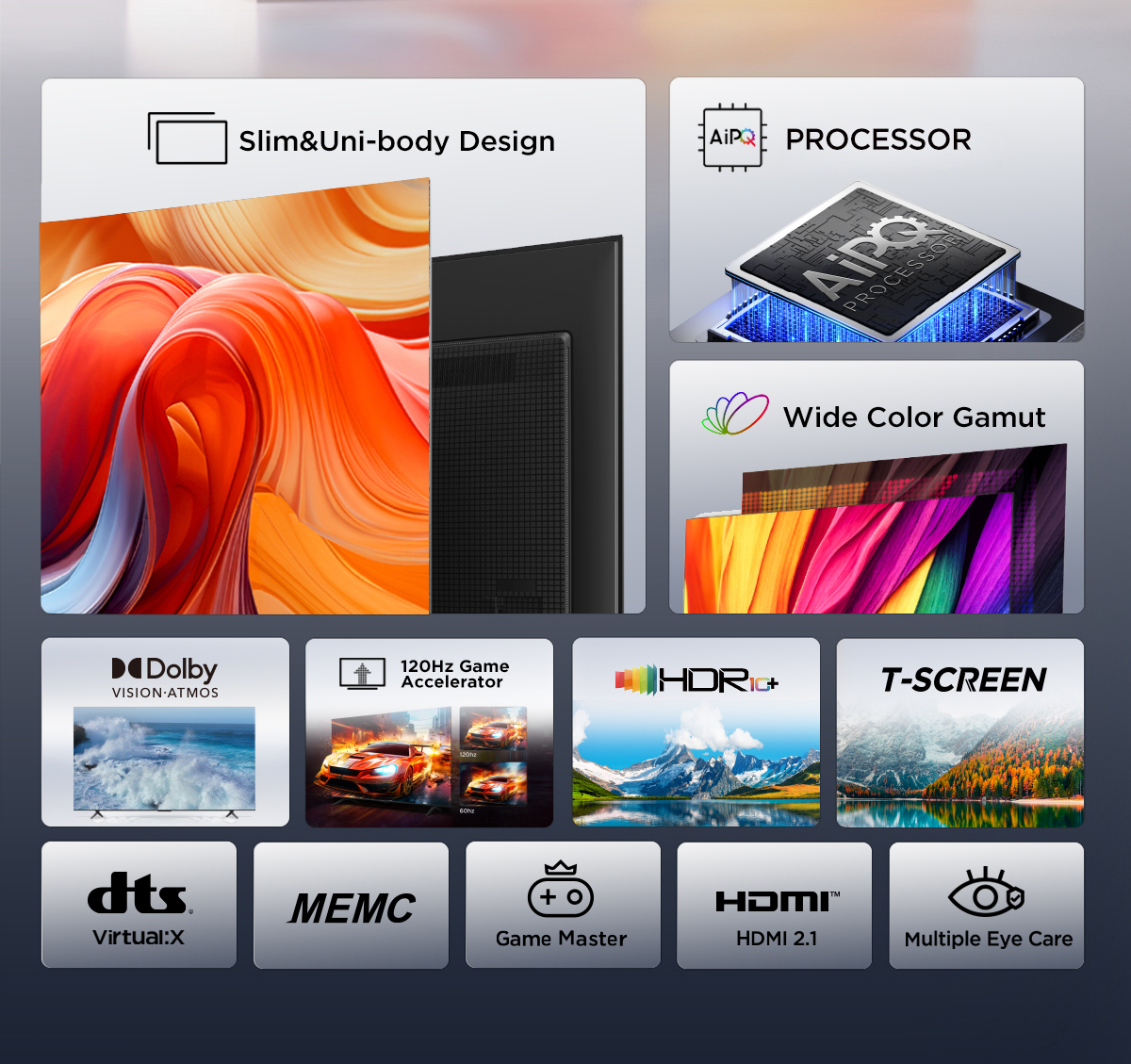 TCL ทีวี 65 นิ้ว 4K Premium Google TV รุ่น 65P71B Google/Netflix ...