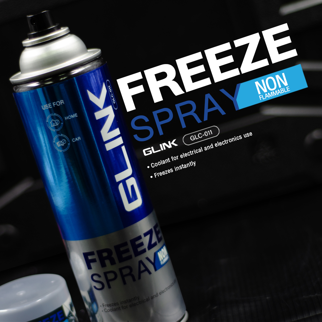 Glink GLC-011 Freeze Spray 550ml สเปรย์ทำความเย็น น้ำยาทำความเย็น ...