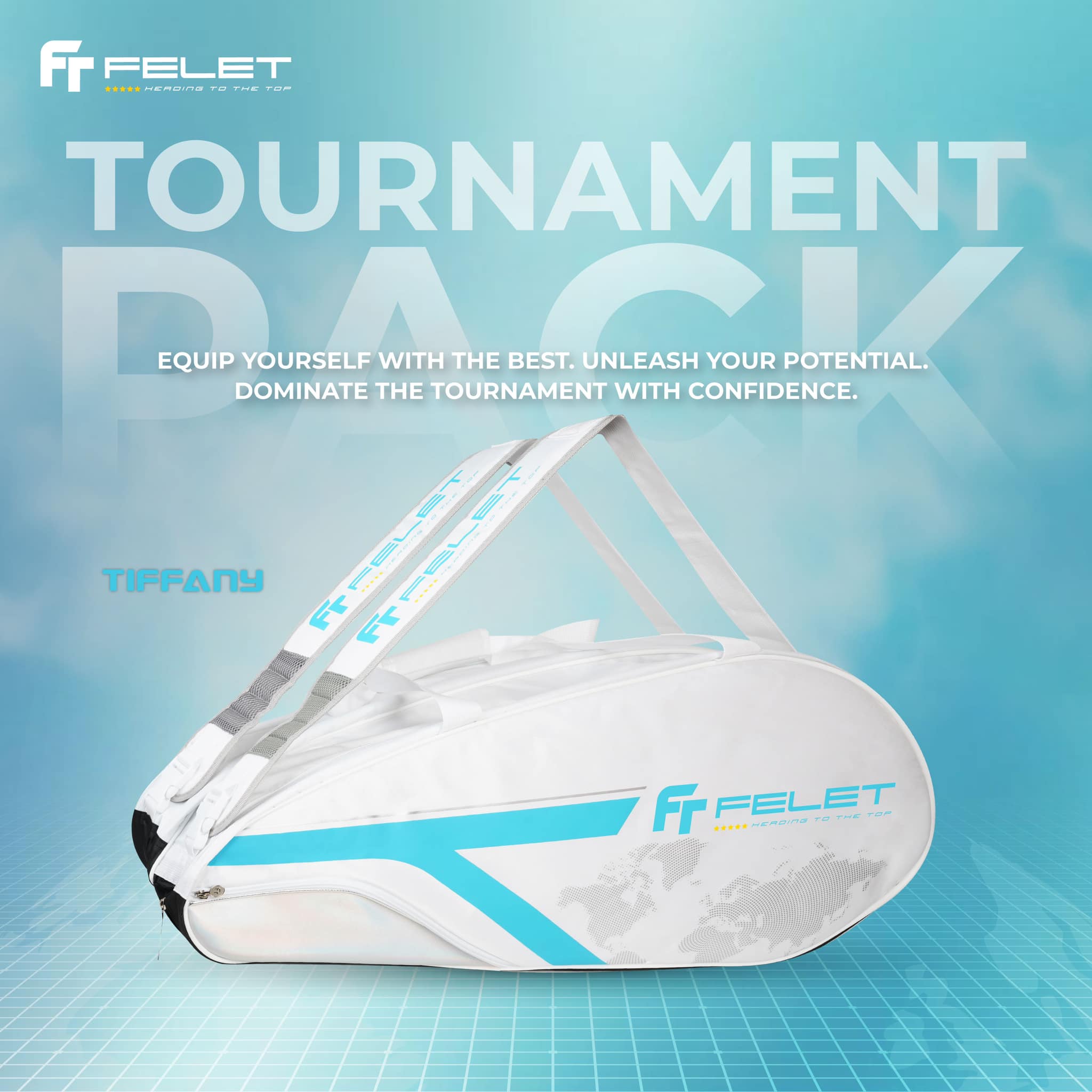 FELET กระเป๋าแบดมินตัน รุ่น TOURNAMENT PACK 507-24 | Shopee Thailand