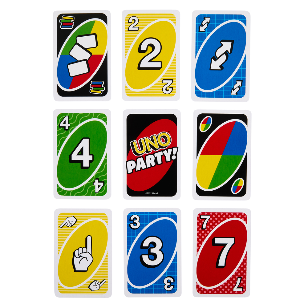 Mattel UNO Party แมทเทล เกมการ์ด อูโน่ ปาร์ตี้ (สำหรับ 6-16 คน) HMY49 ...