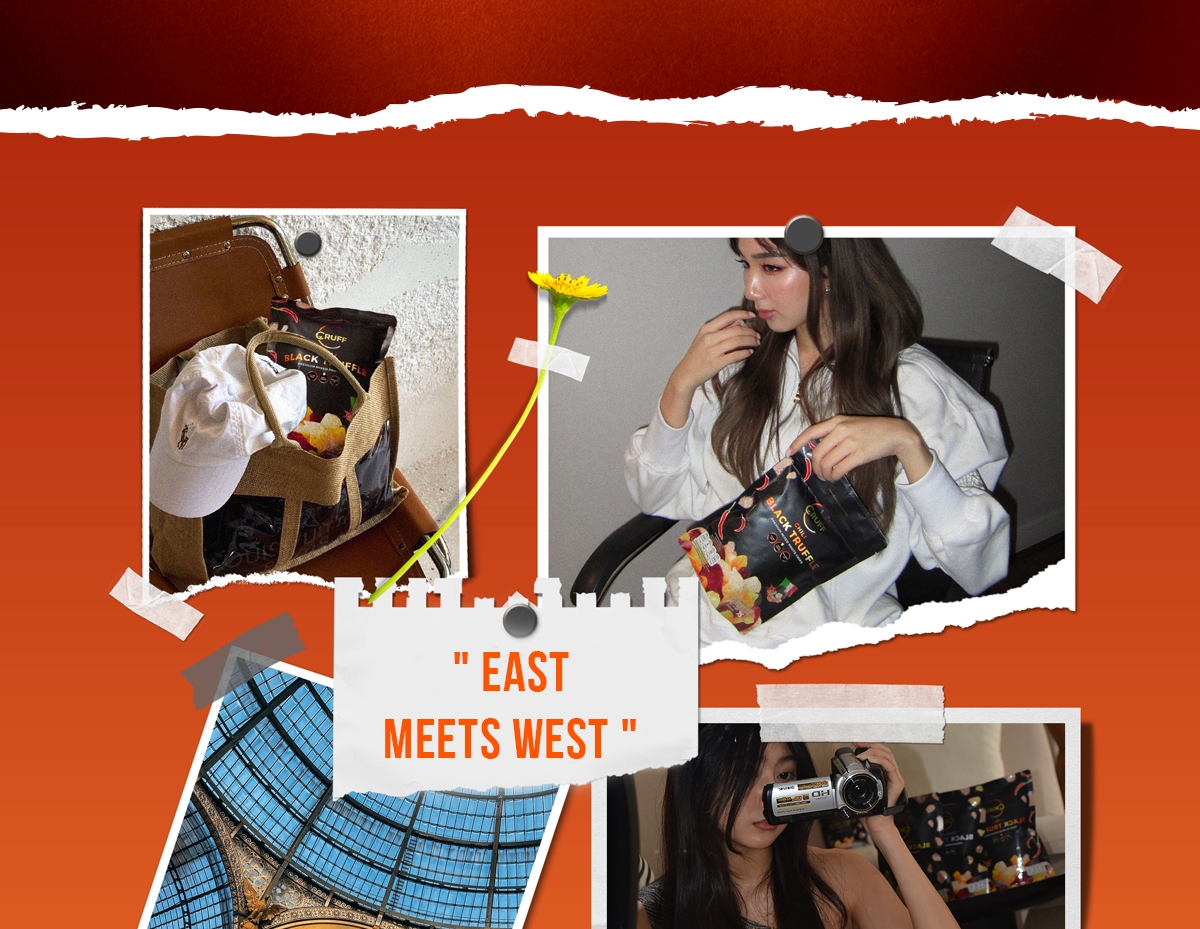 CRUFF ชิพส์มันหลากสีทอดอบกรอบพรีเมียม รสชิลี แบล็คทรัฟเฟิล 75ก. ...