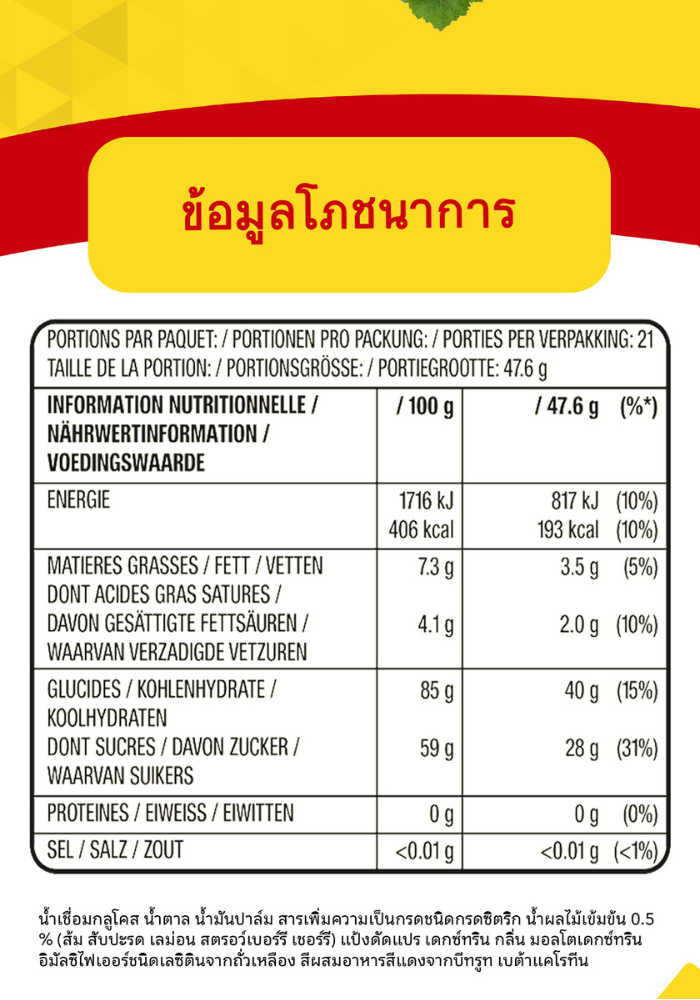 Sugus Jumbo Lychee&Pineapple ซูกัสจัมโบ้ ลูกอมรสลิ้นจี่และสัปปะรด 45 ...