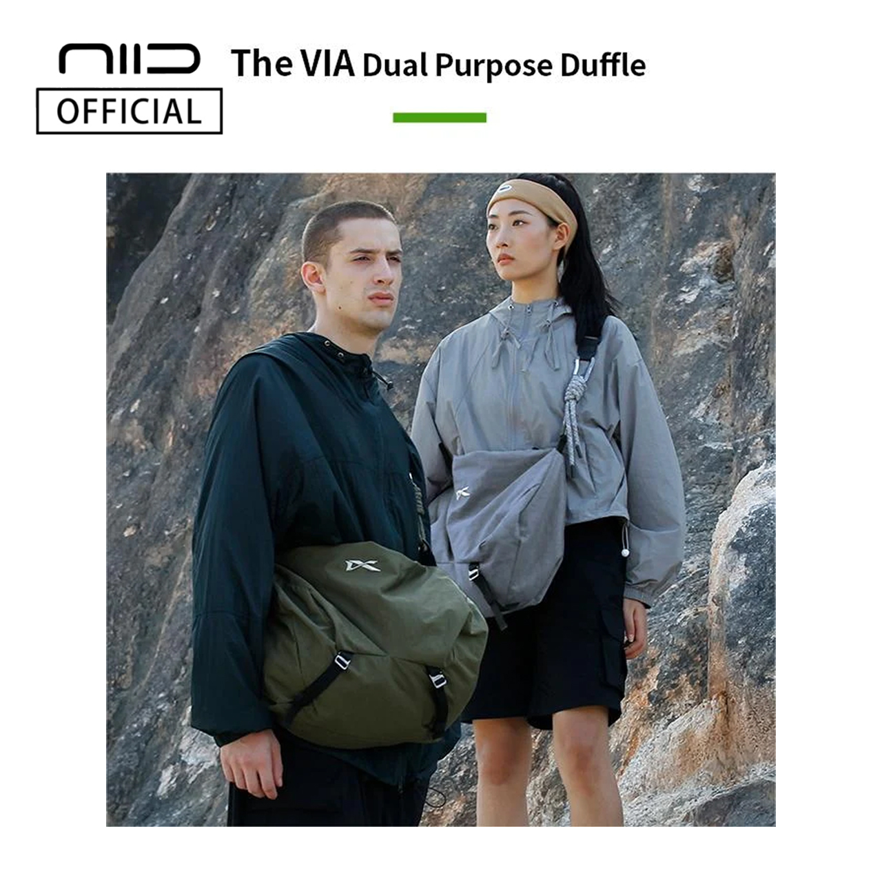 กระเป๋าสะพาย NIID - VIA Gym Bag | Shopee Thailand