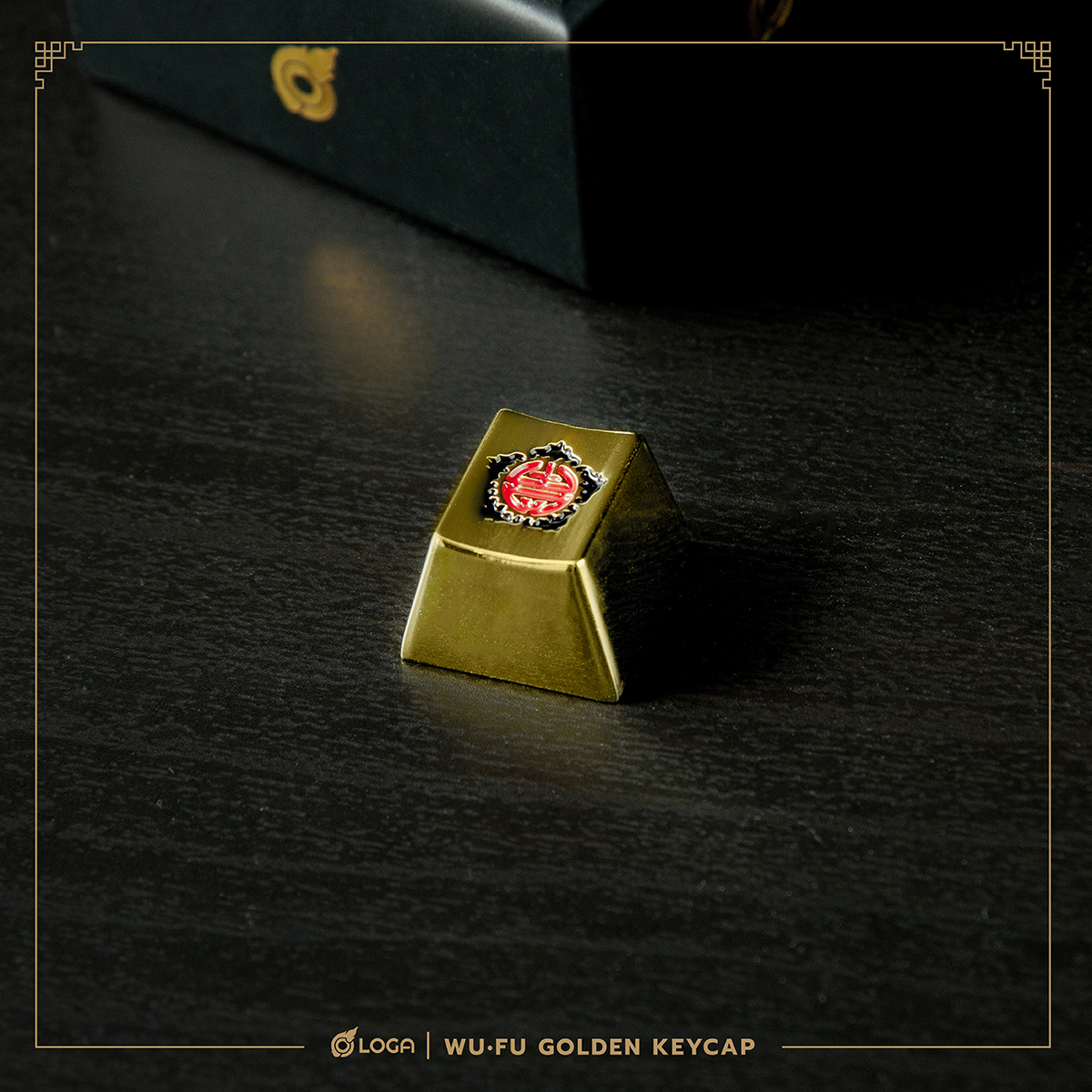 LOGA WU-FU : Chinese talisman metallic keycap | Shopee Thailand