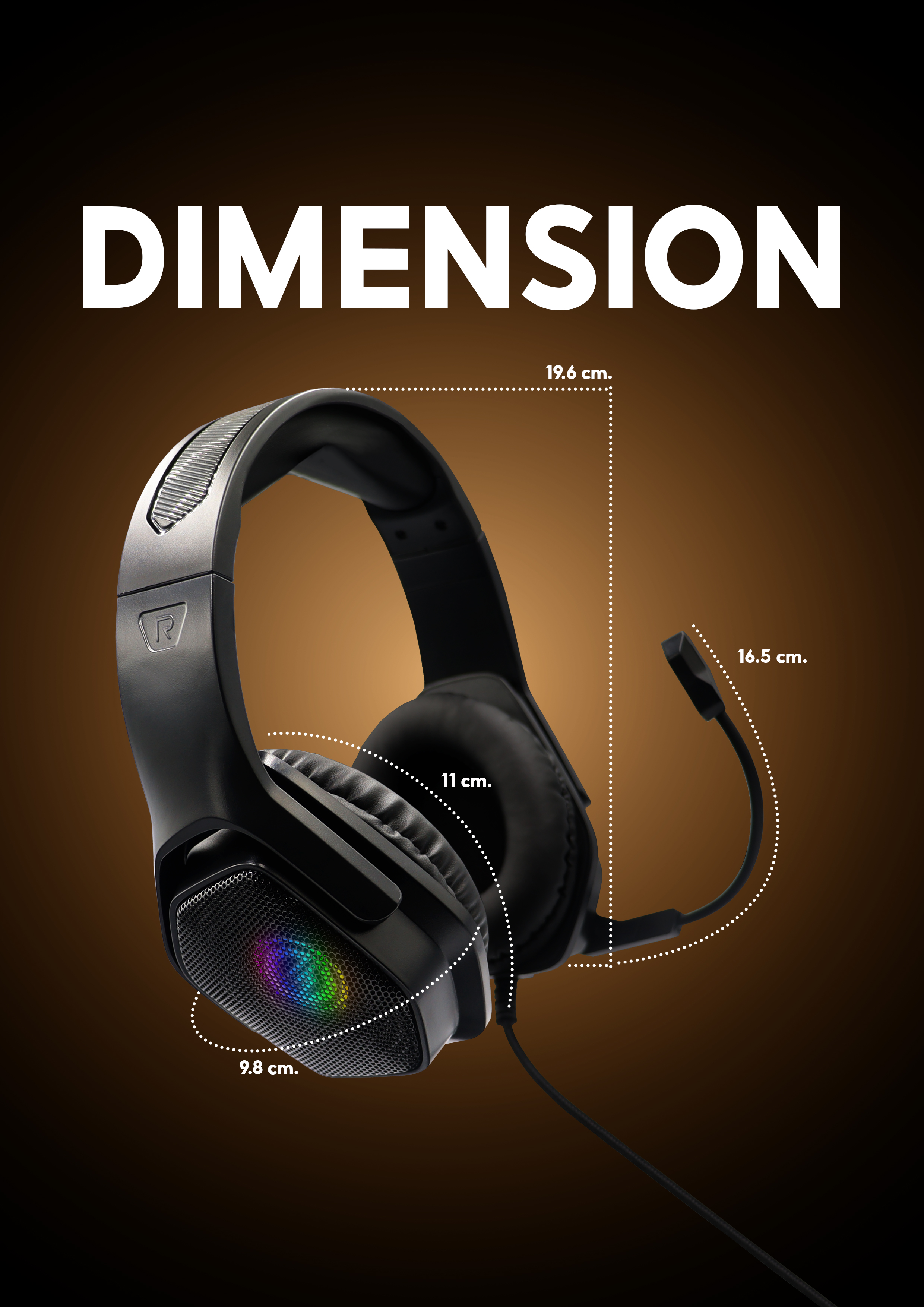 Neolution E-Sport Gaming Headset รุ่น Cyclops หูฟังเกมมิ่ง มีซาวด์การ์ด ...