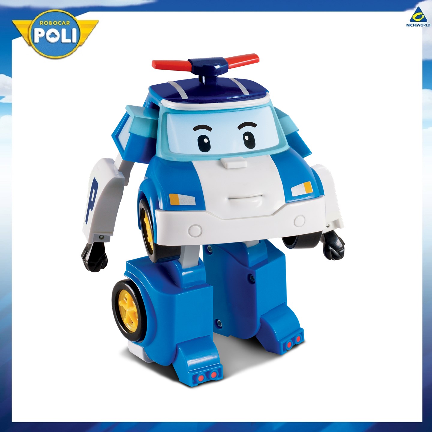 ROBOCAR POLI Poli Transforming Robot 4" ของเล่นหุ่นยนต์ยนต์แปลงร่างโพลี ...