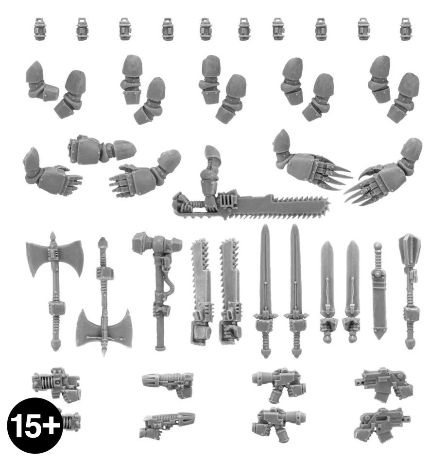 [FORGE WORLD]Warhammer 40k:SPACE MARINES:LEGION MKII POWER WEAPON SET ...