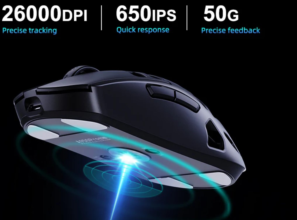 เมาส์ Dareu A950 Pro Al-Mg Alloy Wireless Gaming Mouse | Shopee Thailand
