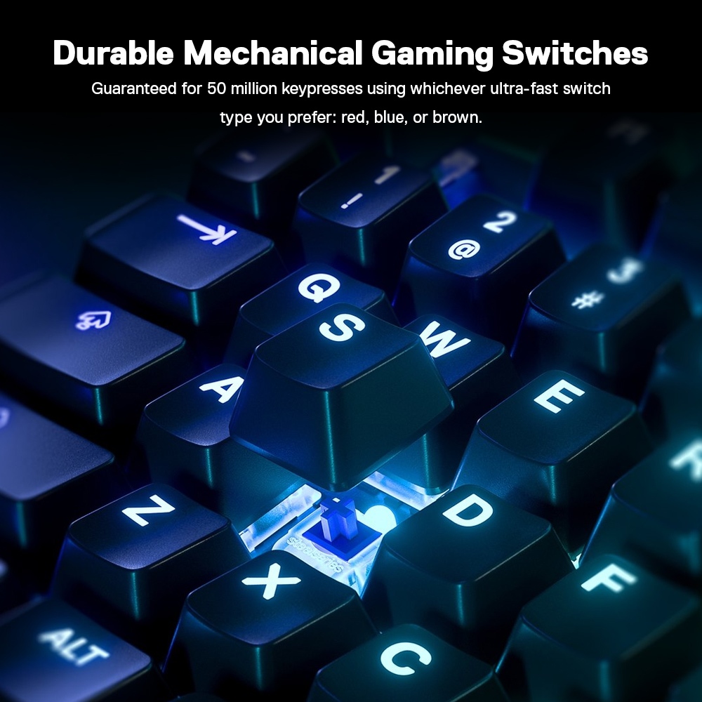 SteelSeries Apex 7 Mechanical Gaming Keyboard คีบอร์ดเกมมิ่งแมคคานิคอล ...