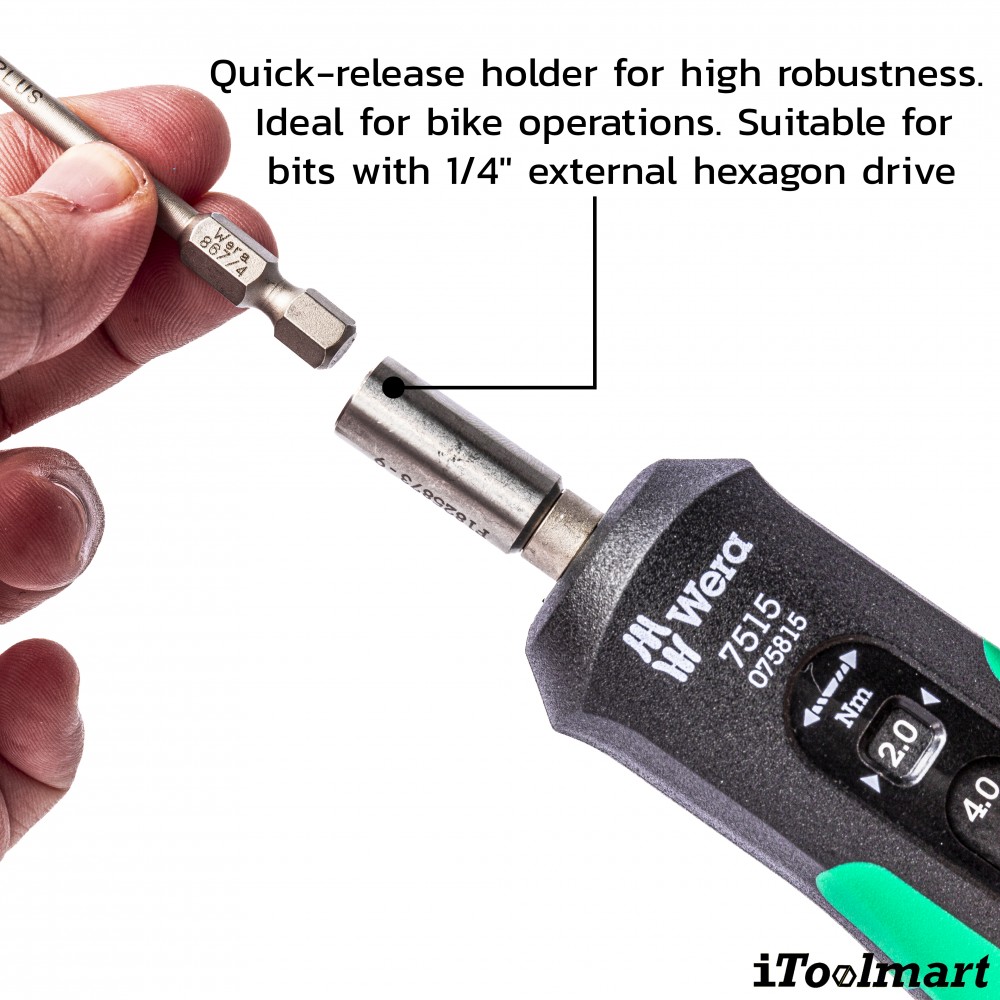 WERA ไขควงทอร์ค 7515/16 Kraftform Safe-Torque Speed Universal 1 ชุด 16 ชิ้น 05075851001 | Shopee ...