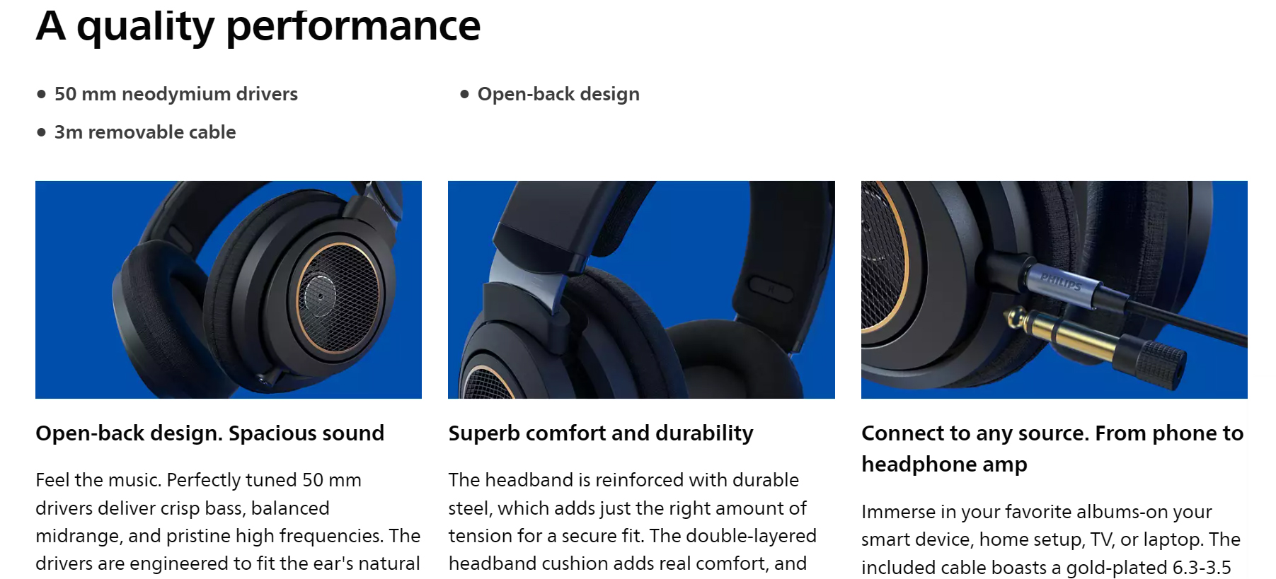 Philips Over ear headphones SHP9600/00 | Shopee Thailand