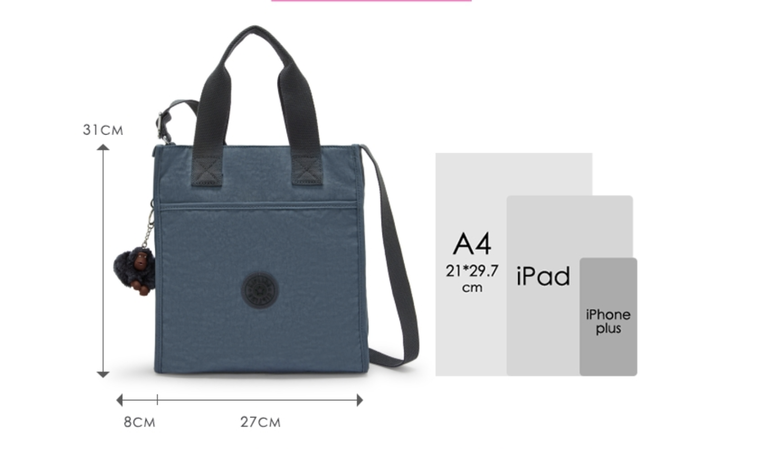 กระเป๋า Kipling รุ่น INARA M สี Moon Grey Met | Shopee Thailand