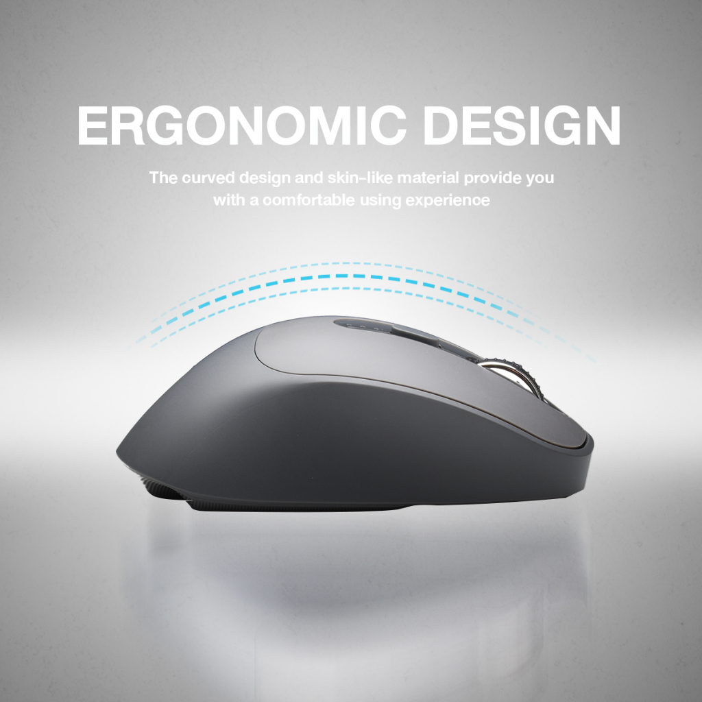 เมาส์ IWACHI เมาส์ไร้สาย Wireless Mouse 2.4G Bluetooth Mouse DPI 1200 ...