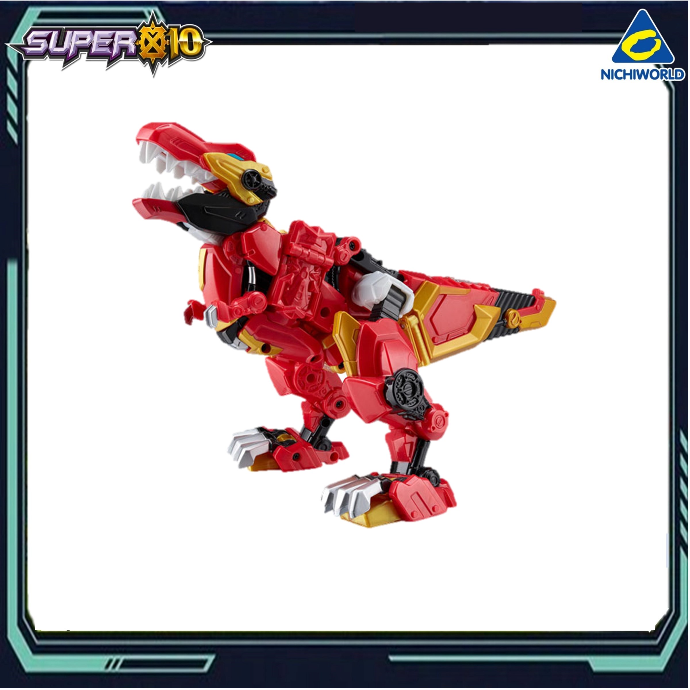 Super 10 Tyrannus Transform Robot ซุปเปอร์เท็นหุ่นแปลงร่างไทรันนัส รหัส ...