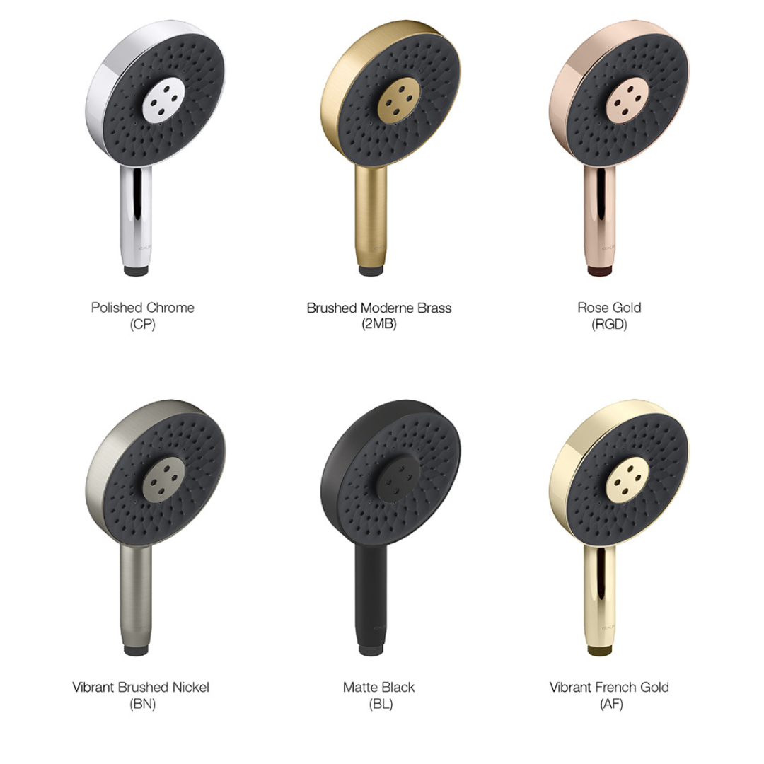 KOHLER Watermind technology round handshower หัวฝักบัวแบบทรงกลม 3 ระดับ ...