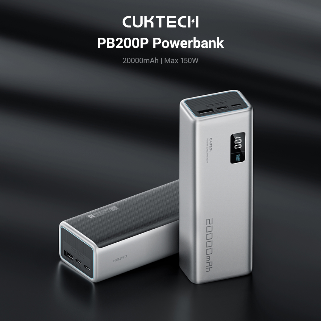 [ราคาพิเศษ] CUKTECH PB200P แบตสำรอง 20000mAh รองรับ PD , QC จ่ายไฟสูง ...