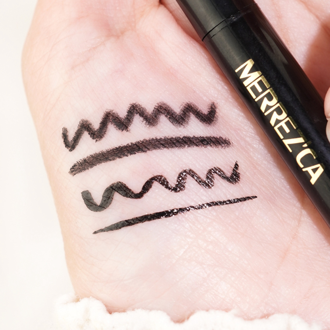 Merrezca 2 in 1 Liquid & Gel Eyeliner อายไลน์เนอร์ 2 หัว ในแท่งเดียว ...