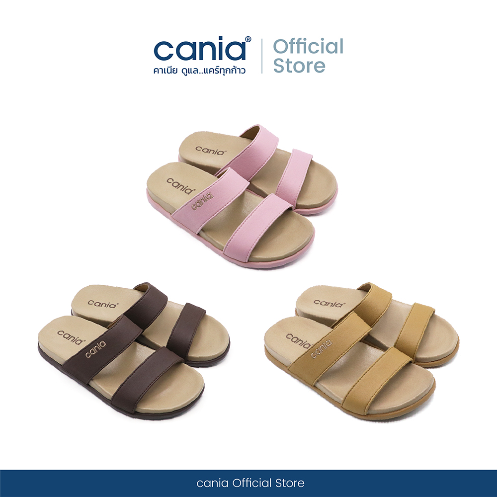 cania คาเนีย รองเท้าแตะสวมหญิง รุ่น CW12128 Size 36-39 | Shopee Thailand