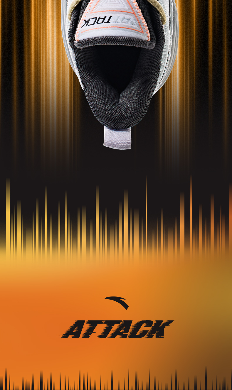 ANTA ATTACK 1 Men Basketball Shoes Nitroedge Sports Shoes 1124B1109 ...