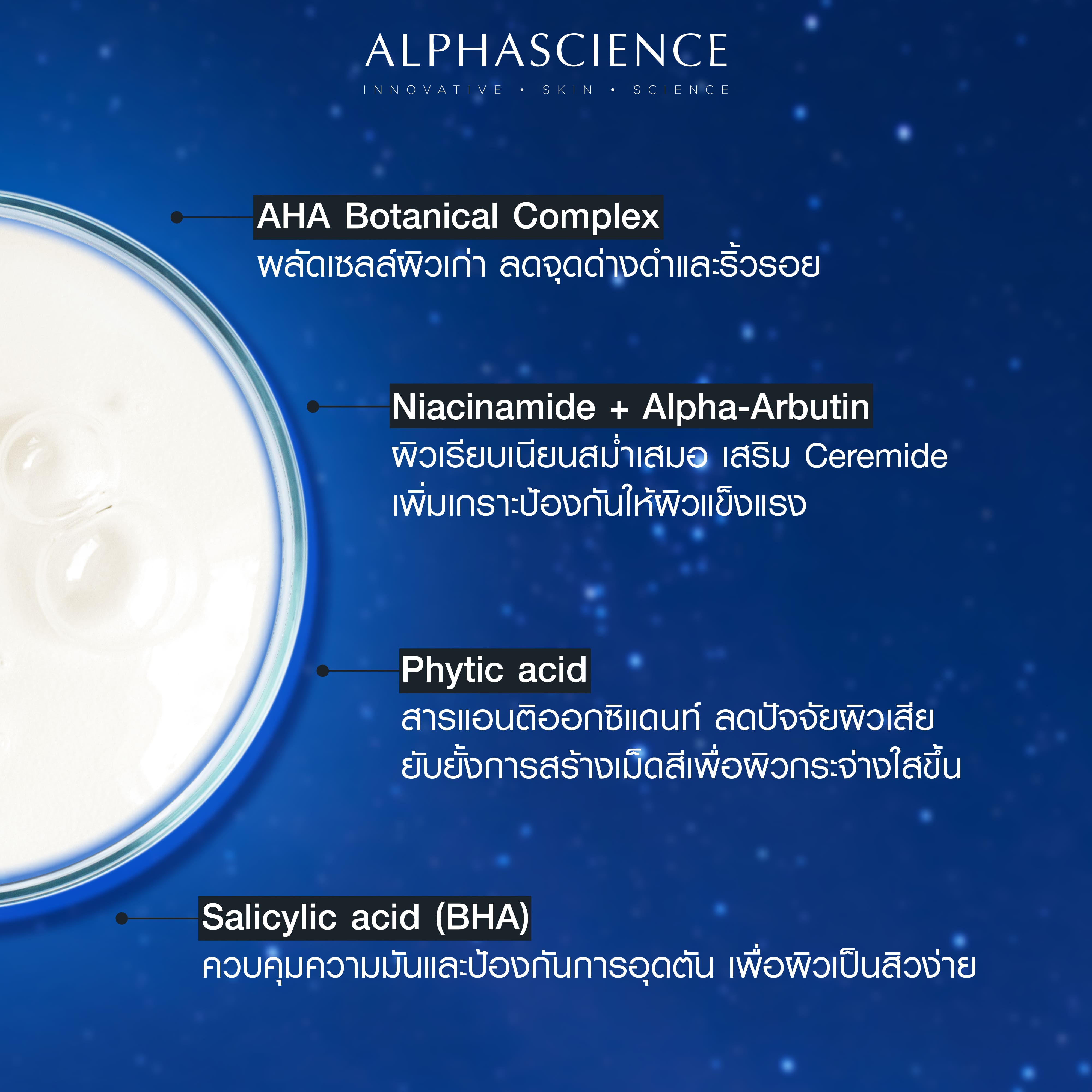ALPHASCIENCE ALPHA NIGHT PEEL 30 ML | Shopee Thailand