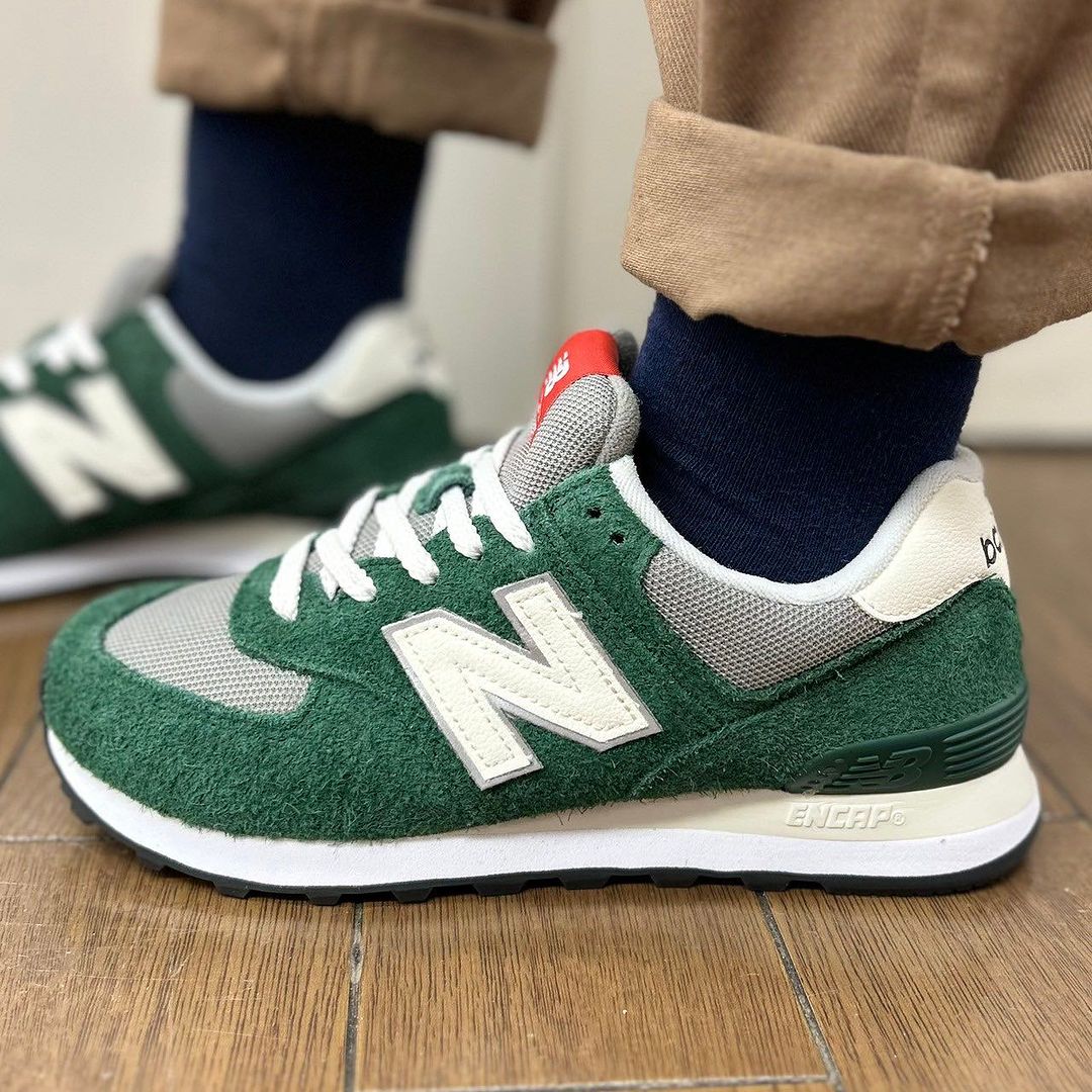 New Balance รองเท้าผ้าใบ รองเท้าลำลอง NB UX 574 Shadow Grey U574GWH ...
