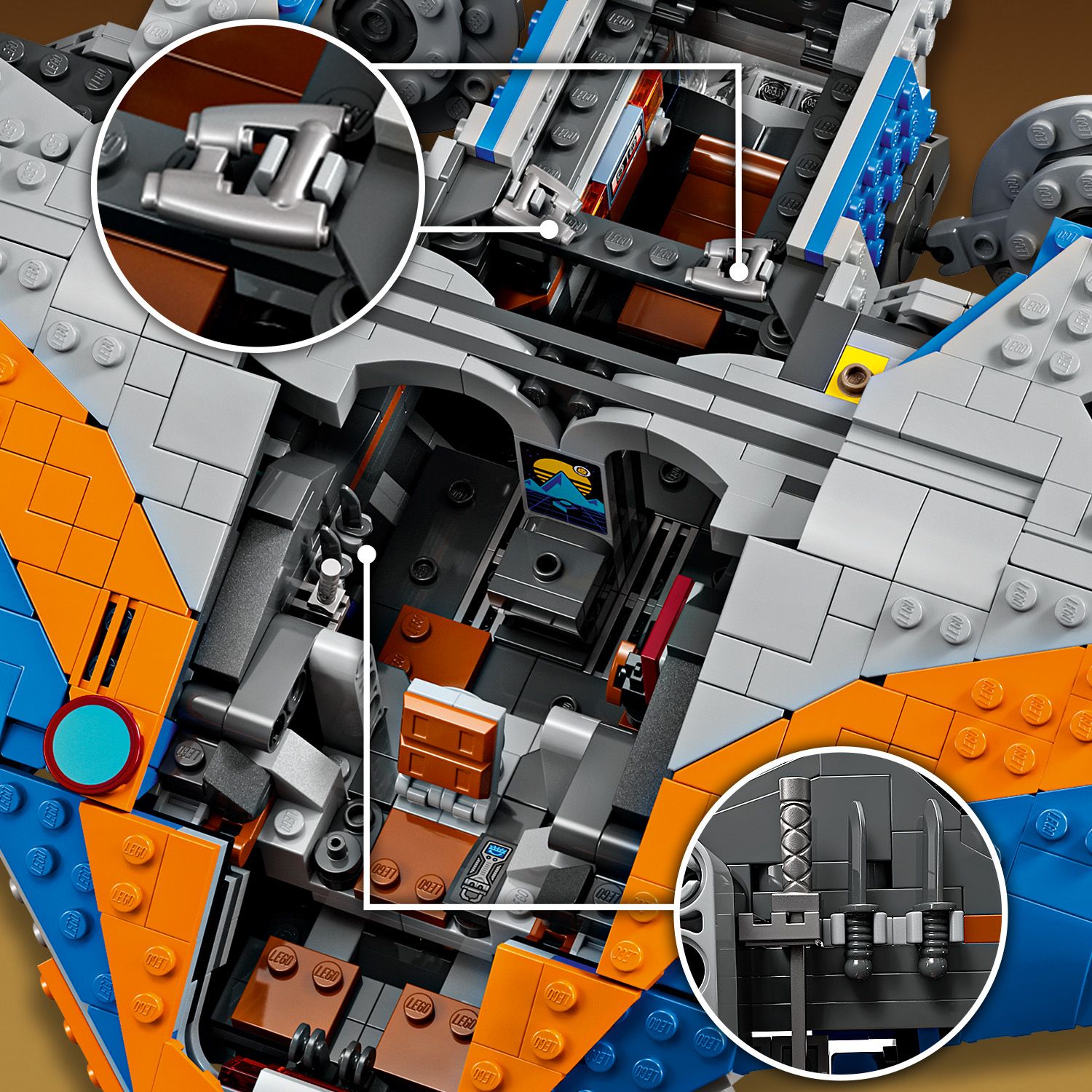 LEGO Super Heroes Marvel 76286 Guardians of the Galaxy: The Milano(2090 ...
