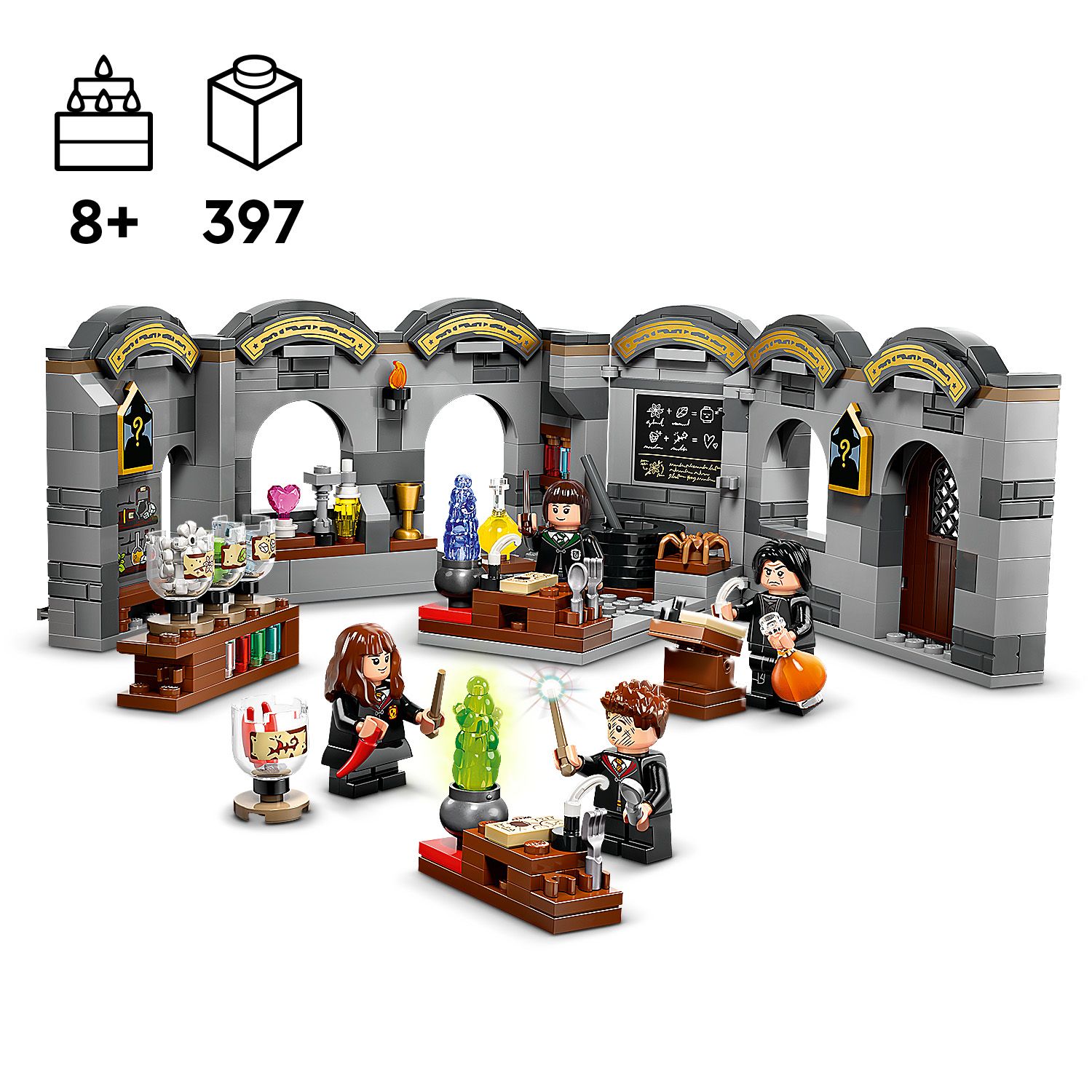 LEGO Harry Potter TM 76431 Hogwarts Castle: Potions Class (397 Pieces ...