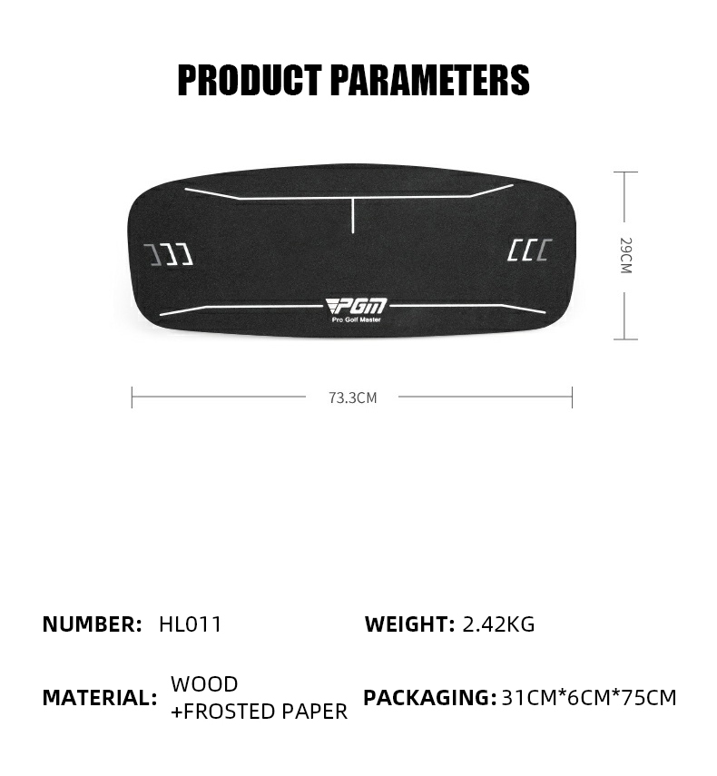 PGM (HL011) แผ่นสร้างความสมดุล เเผ่นอุปกรณ์ฝึกวงสวิงกอล์ฟ | Shopee Thailand