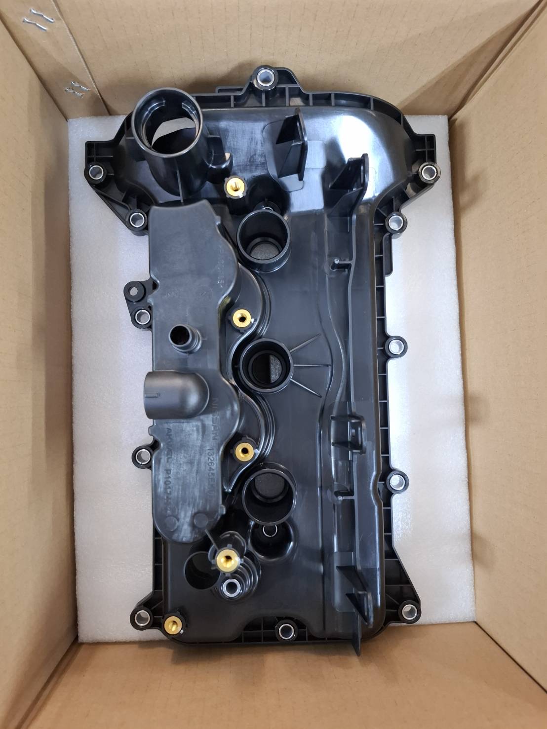 ฝาครอบวาล์ว NISSAN ALMERA TURBO N18 13264-5EK0A COVER ASSY-VALVE ROCKER ...