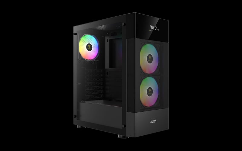 CASE (เคส) GAMDIAS AURA GC5 ARGB (BLACK) (ATX) | Shopee Thailand