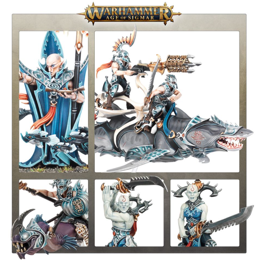 [GWพร้อมส่ง] WARHAMMER: SPEARHEAD : IDONETH DEEPKIN โมเดลจำลอง | Shopee ...