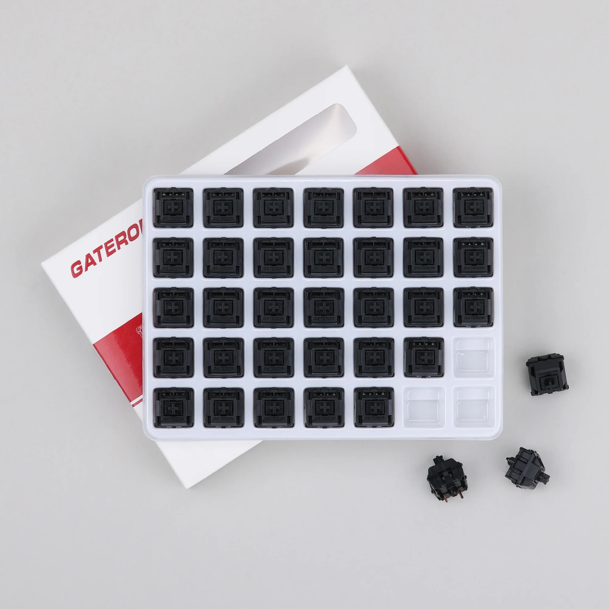 Gateron Oil king Linear 5 pin (10/35ชิ้น) สวิตช์ Linear สำหรับ ...