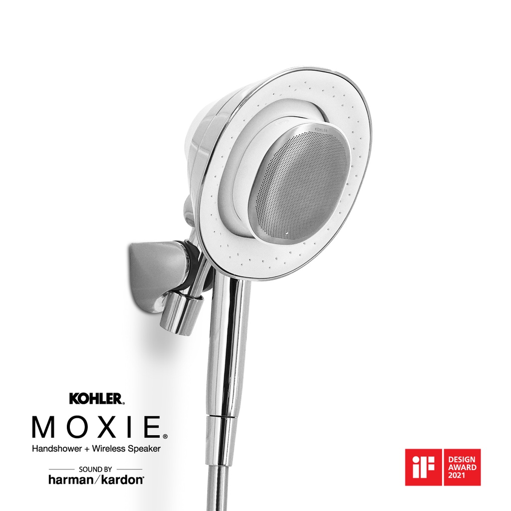 KOHLER Moxie handshower bluetooth w/bracket หัวฝักบัว พร้อมลำโพงบลูทูธ ...