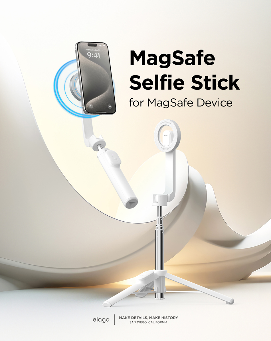 elago Magnetic Bluetooth Selfie Stick For MagSafe Device ไม้เซลฟี่ ...