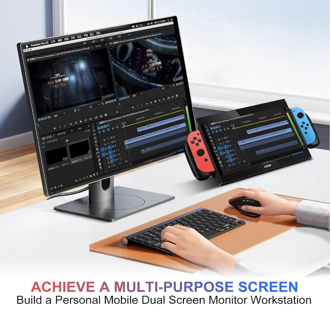 [พร้อมส่ง SW จอใหญ่คมชัด]Nintendo: Portable Monitor 10.1" FHD for ...