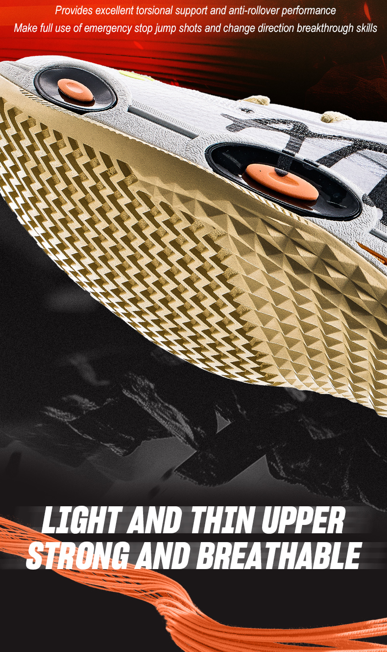 ANTA ATTACK 1 Men Basketball Shoes Nitroedge Sports Shoes 1124B1109 ...