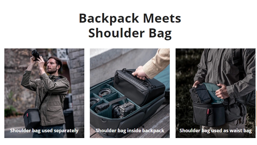 กระเป๋า PGY - PGYTECH OneMo Backpack & OneMo Sling (สินค้าตัวเลือก ...