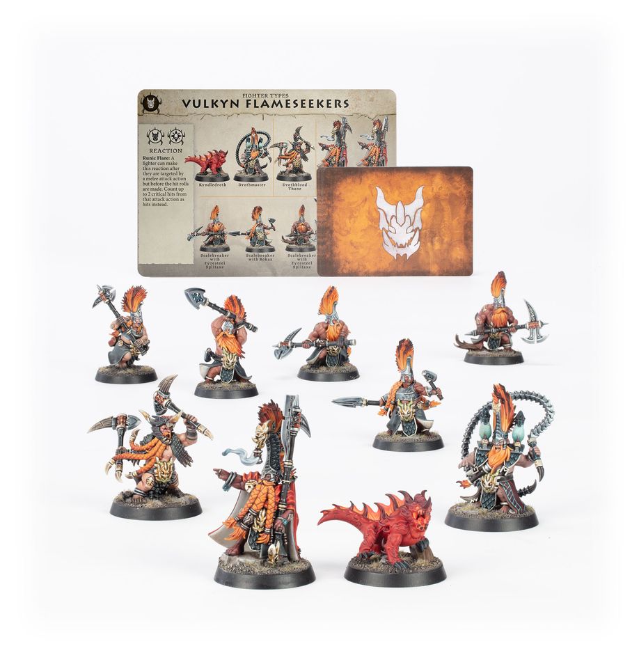 [GW-พร้อมส่ง] WARHAMMER :AOS :WARCRY : VULKYN FLAMESEEKERS | Shopee ...