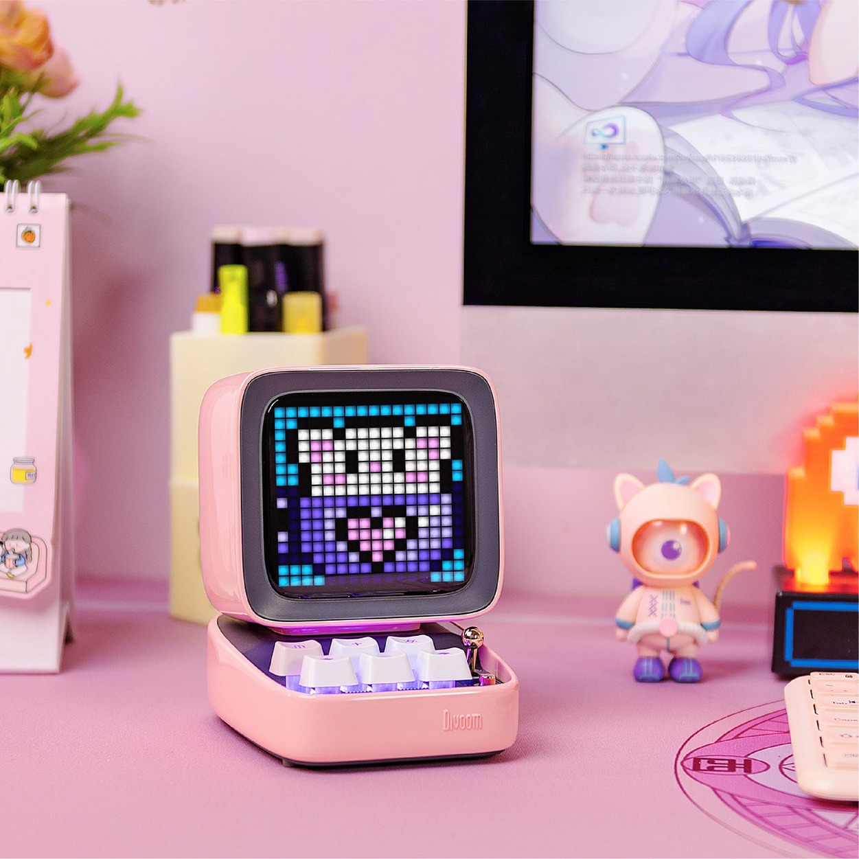 Divoom Ditoo Pro Pixel Art Speaker ลำโพงมินิไร้สาย | Shopee Thailand