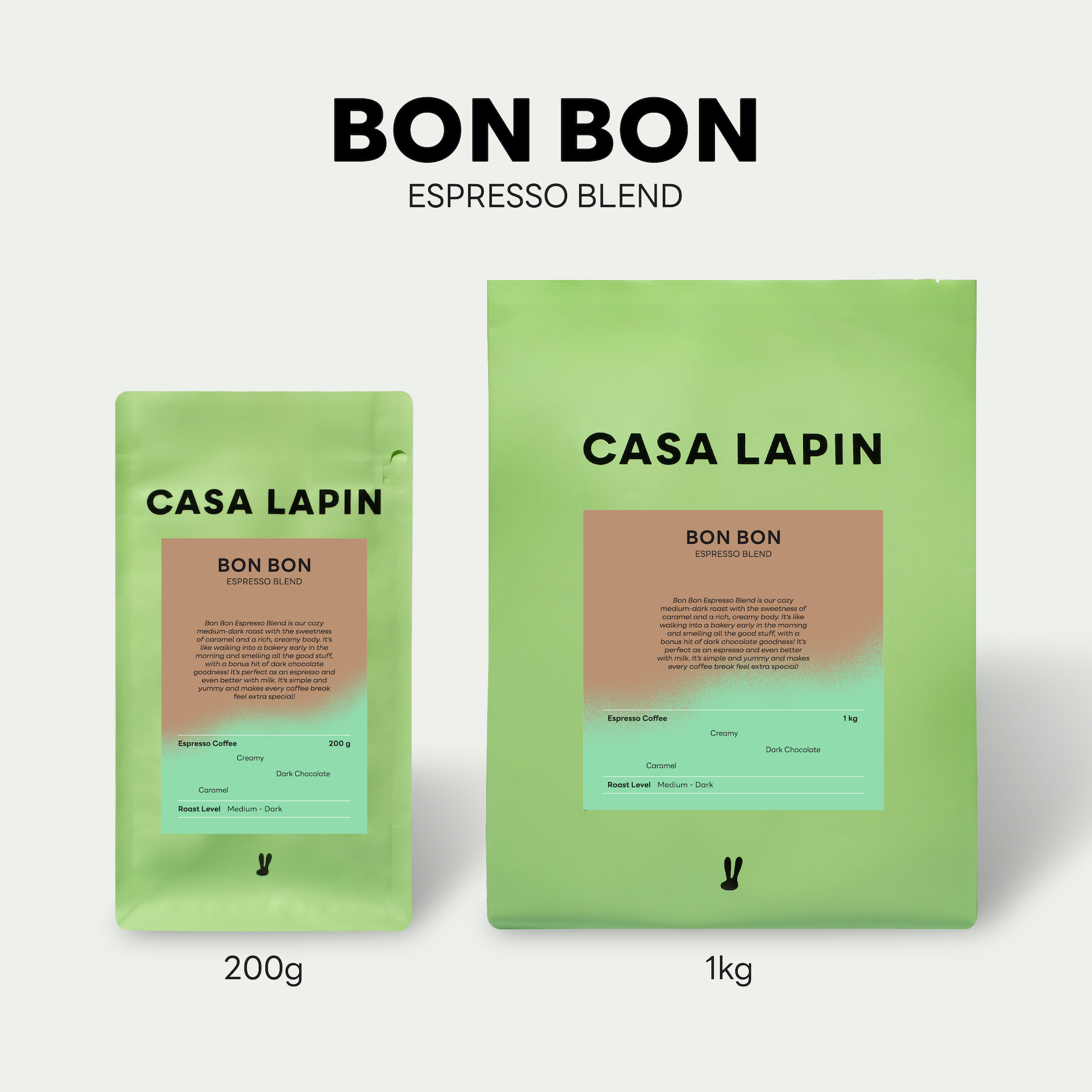 Bon Bon Espresso Blend | เมล็ดกาแฟคั่วกลางไปเข้ม | อาราบิก้า100% ...