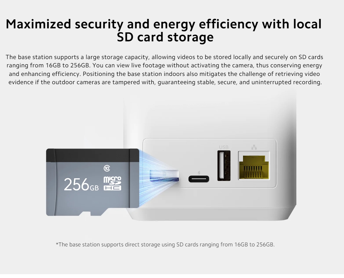 [NEW] Xiaomi Outdoor Camera BW300/BW500 เครื่องประดับ แผงชาร์จพลังงาน ...