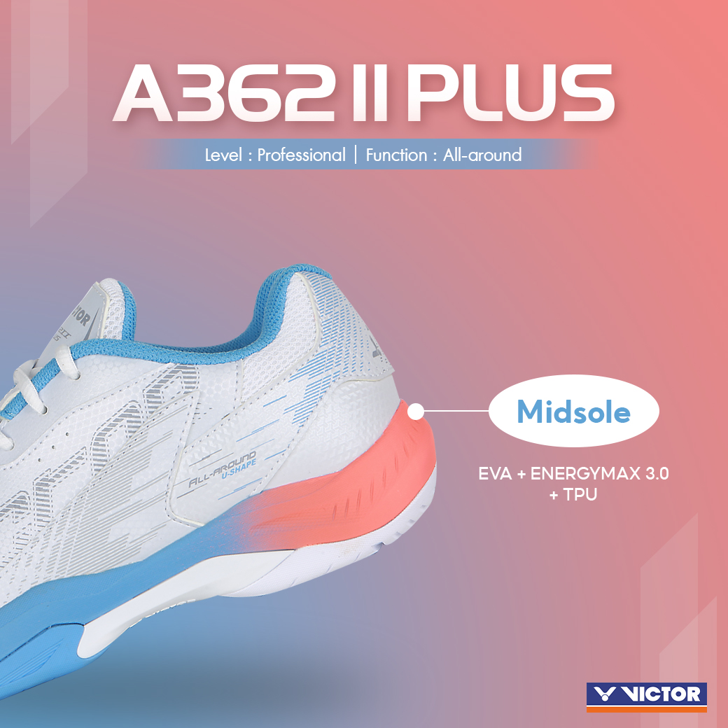 VICTOR รองเท้ากีฬาแบดมินตัน รุ่น A362 II PLUS | Shopee Thailand